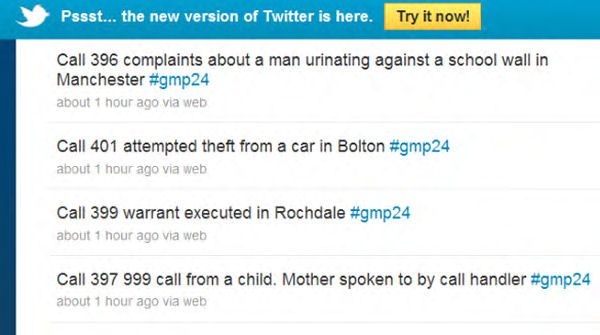 Tweets on the beat: a day in the life of Manchester Police – Channel 4 News