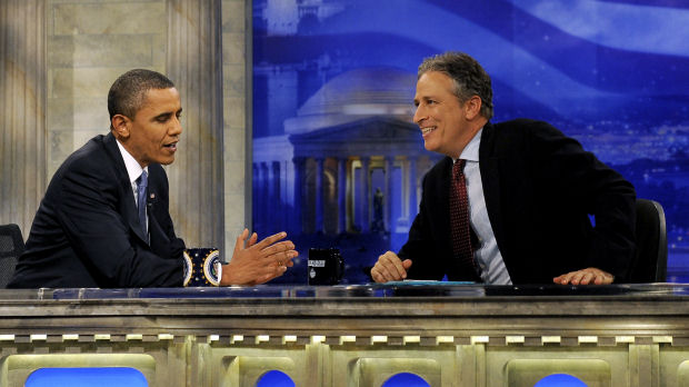 Obama tells Stewart: ‘Yes we can, but…’ – Channel 4 News