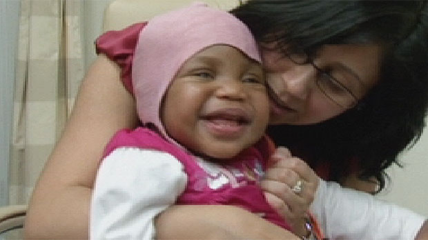 One year on, what next for Haiti baby Landina? – Channel 4 News