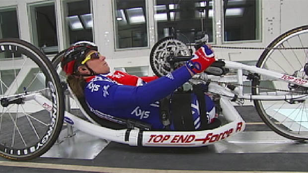Paralympic cyclists gear up for London Olympics – Channel 4 News