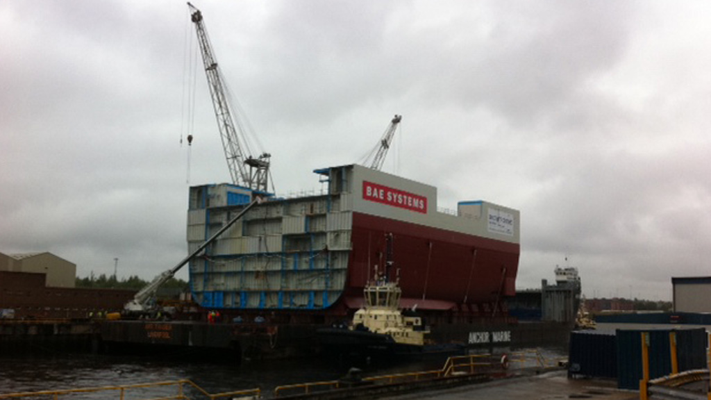 Assembly to begin on Britain’s biggest warship – Channel 4 News