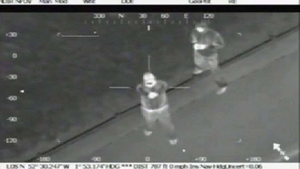 CCTV shows rioter firing upon police – Channel 4 News