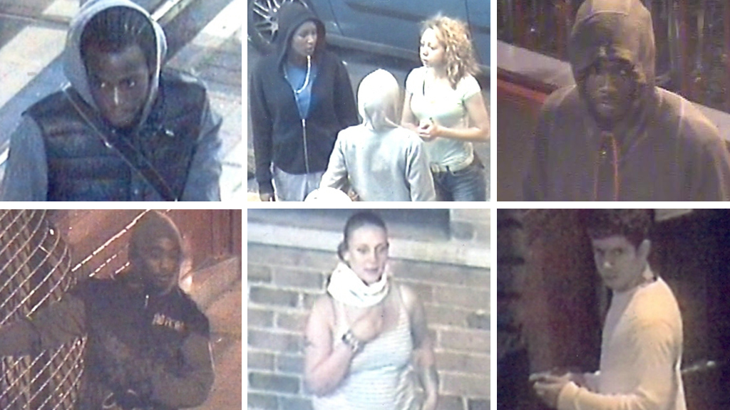 First CCTV pictures released of riot suspects – Channel 4 News