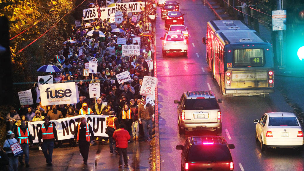 Hundreds arrested at US Occupy protests – Channel 4 News