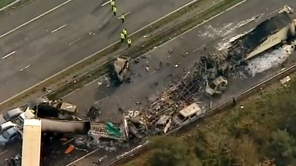 Seven dead after ‘horrific’ M5 crash – Channel 4 News