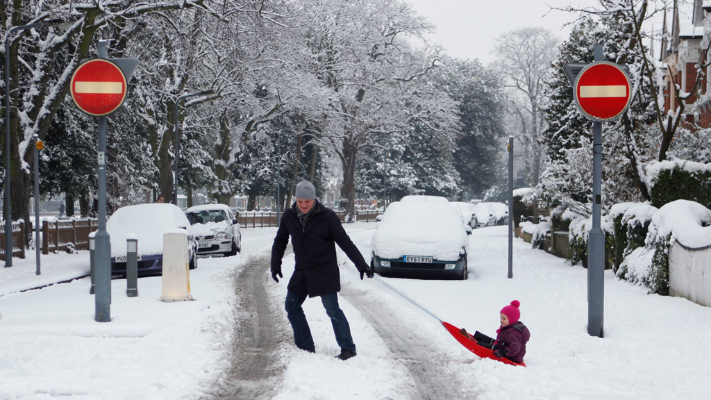 Snow gives way to hazardous black ice – Channel 4 News