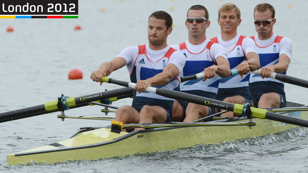 Team GB rowers win silver in men’s fours – Channel 4 News