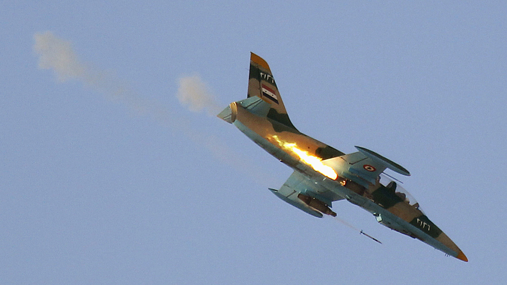 Syrian jet attacks farming village near Aleppo – Channel 4 News