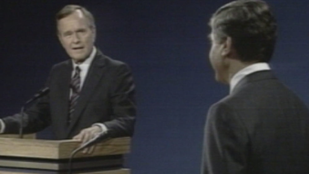 Presidential debates: Bush v Dukakis 1988 – Channel 4 News