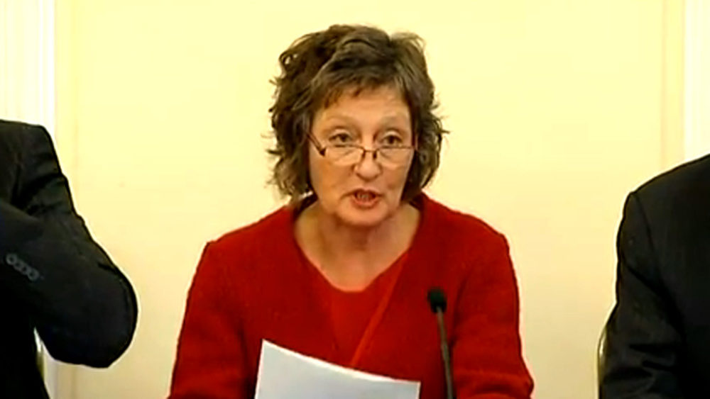 Geraldine Finucane: ‘This is a sham, not the truth’ – Channel 4 News