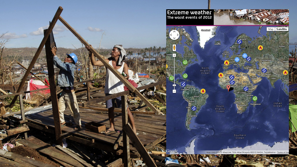 The world in the eye of the storm, flood, or drought in 2012 – Channel ...