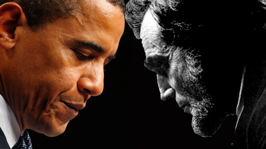 Lincoln, Obama and a House divided – Channel 4 News