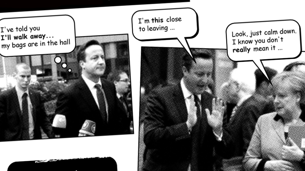 Euro comic: Dave and Angela on the rocks? – Channel 4 News