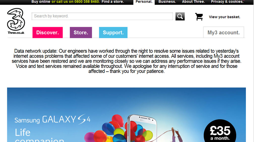 UK mobile operator Three’s technical problems ‘resolved’ – Channel 4 News
