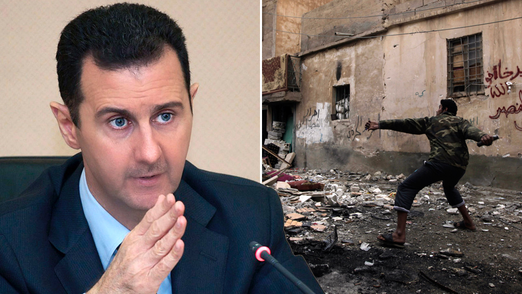 Syrian rebels come together in battle with Assad – Channel 4 News