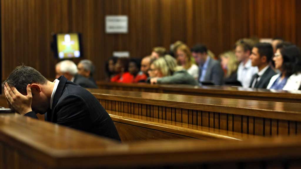 Pistorius trial: photos show ‘trail of blood’ – Channel 4 News