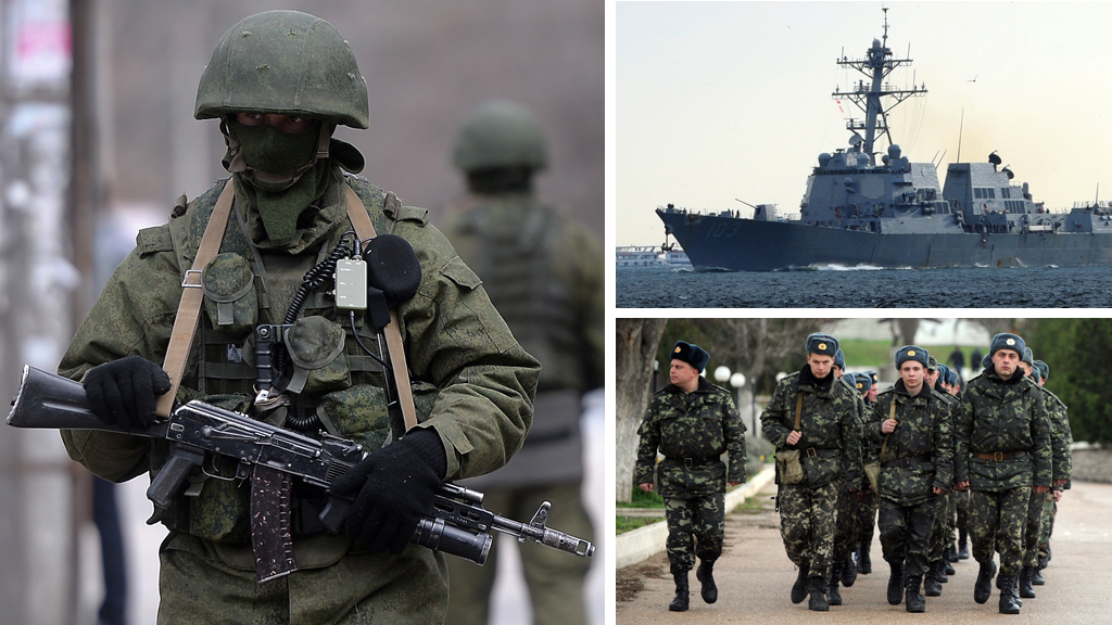 Crimea tensions rise as Russians take Ukraine naval base – Channel 4 News