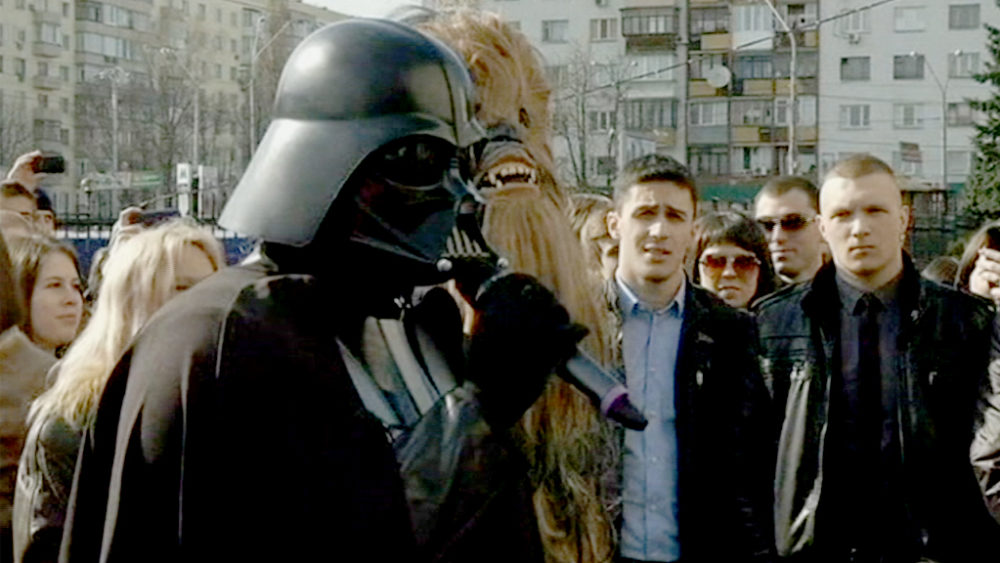 Darth Vader barred from Ukraine presidential race – Channel 4 News