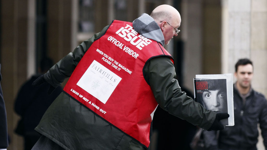 Big Issue founder: my magazine gives a hand-up, not hand-out – Channel ...