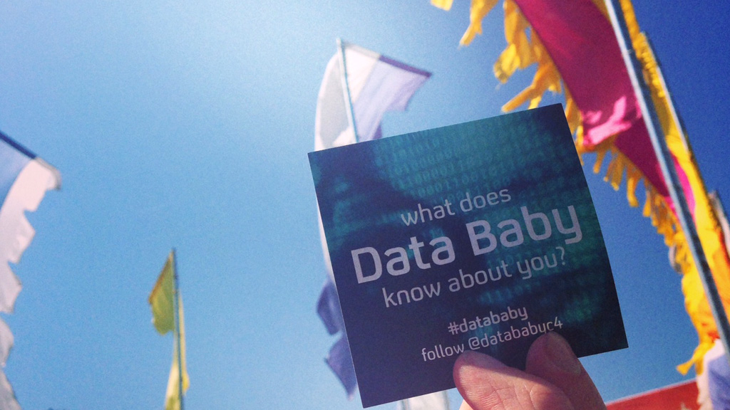 Data Baby at Latitude – how much would you share? – Channel 4 News