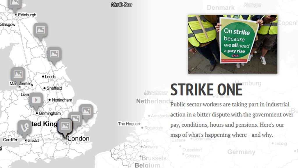Public sector strikes where you are – interactive map – Channel 4 News