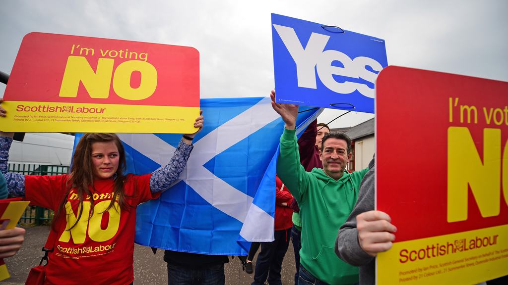Scotland: pressure on unionists with 10 days to go – Channel 4 News
