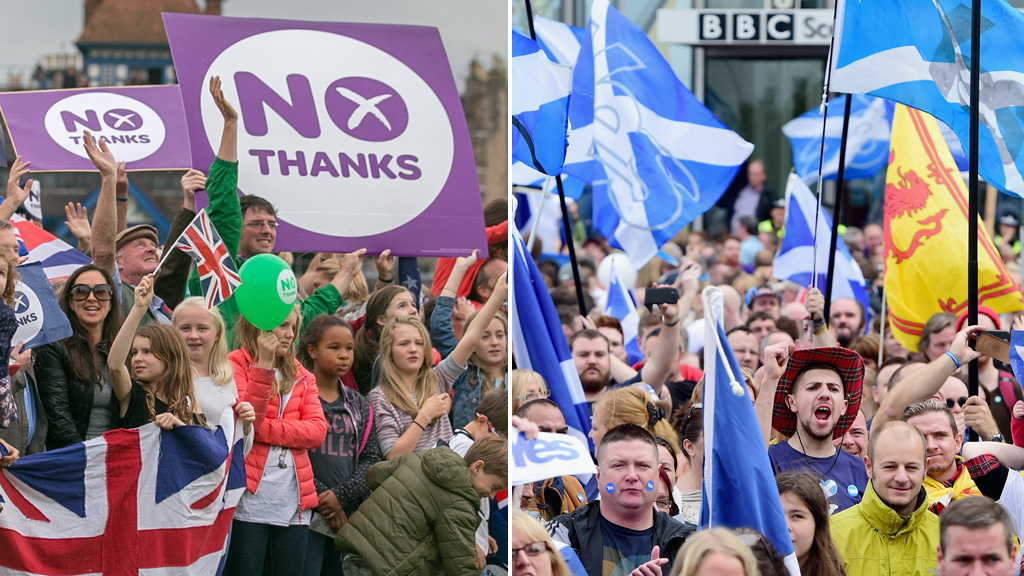 The final countdown: yes/no battle for votes in Scotland – Channel 4 News