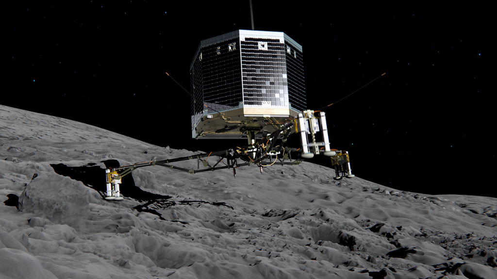 Rosetta probe makes historic landing – after a bump or two – Channel 4 News