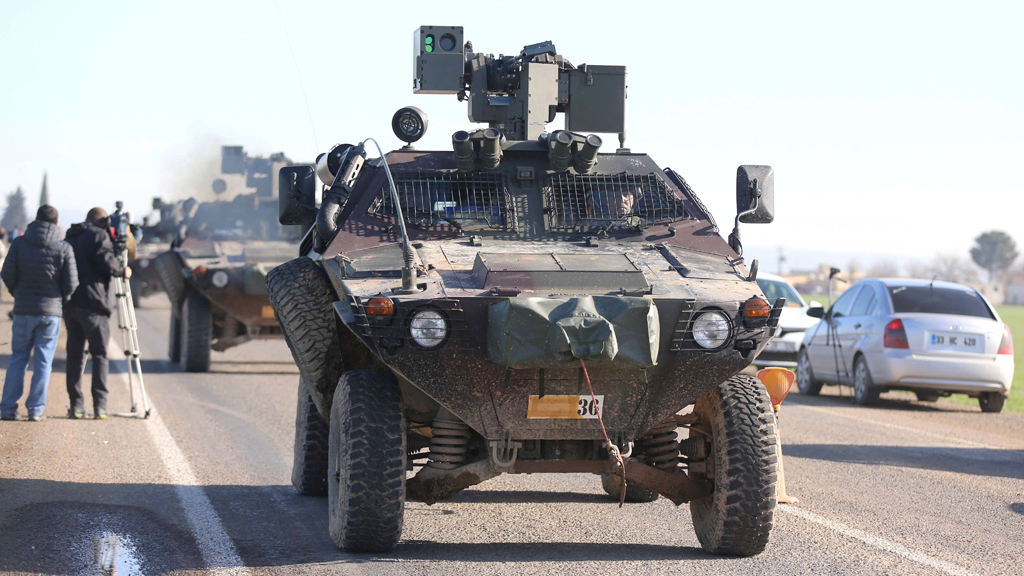 Why were Turkish tanks seen entering Syria? – Channel 4 News