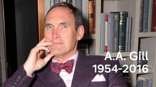AA Gill has died aged 62 – Channel 4 News