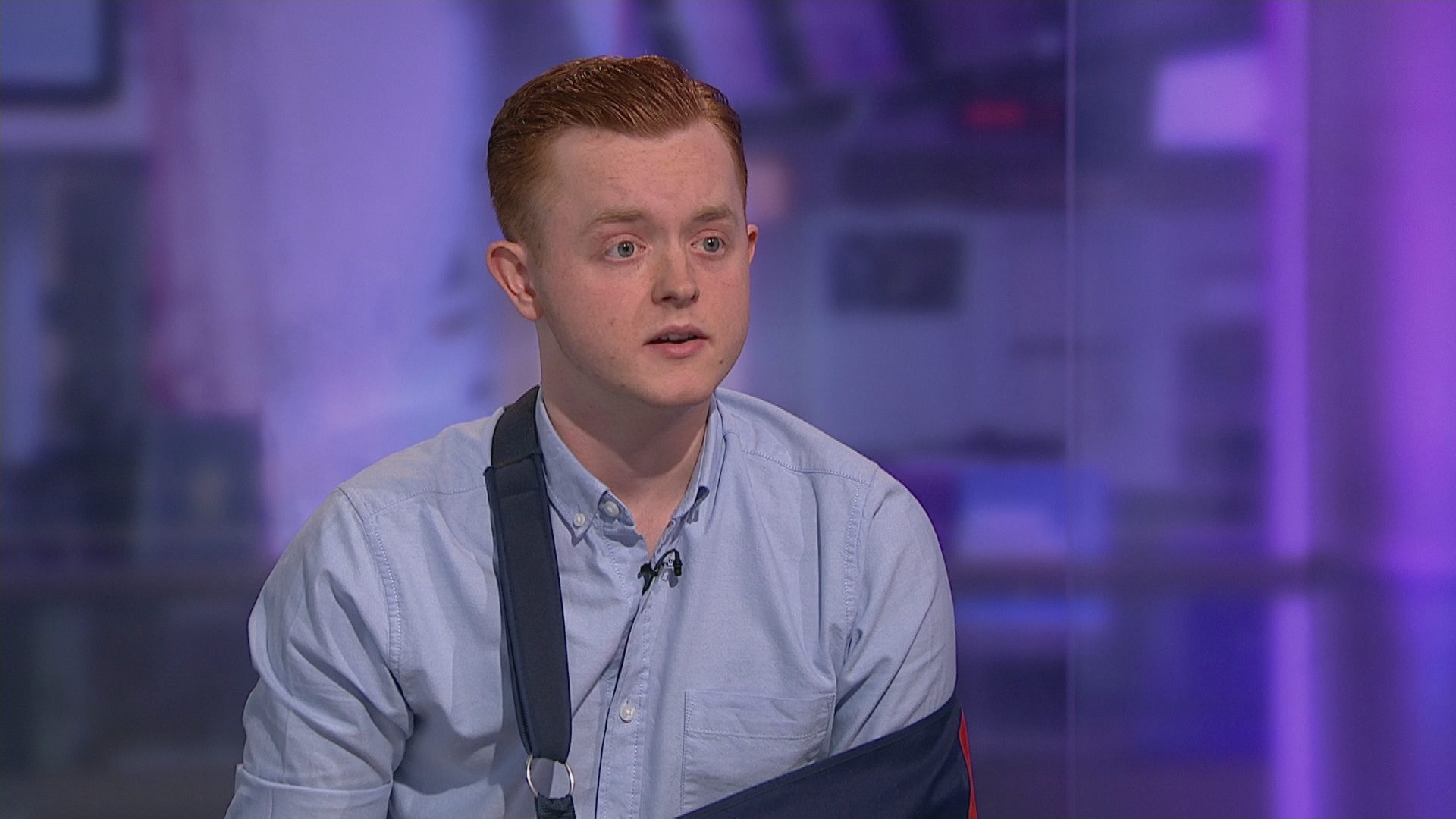 Travis Frain on surviving Westminster attack – Channel 4 News