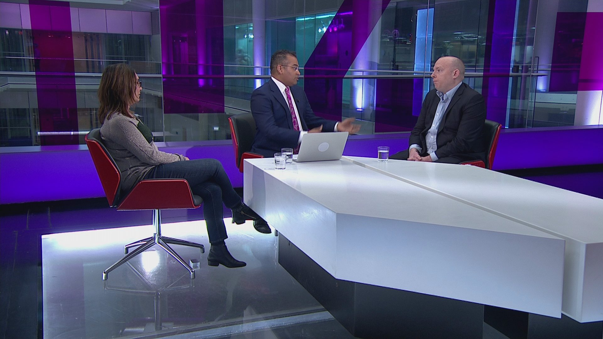 Interview with Ayesha Hazarika and James Frayne – Channel 4 News