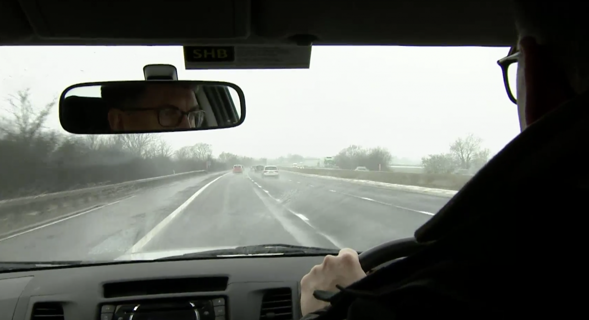 Driving in the footprints of Storm Emma – Channel 4 News
