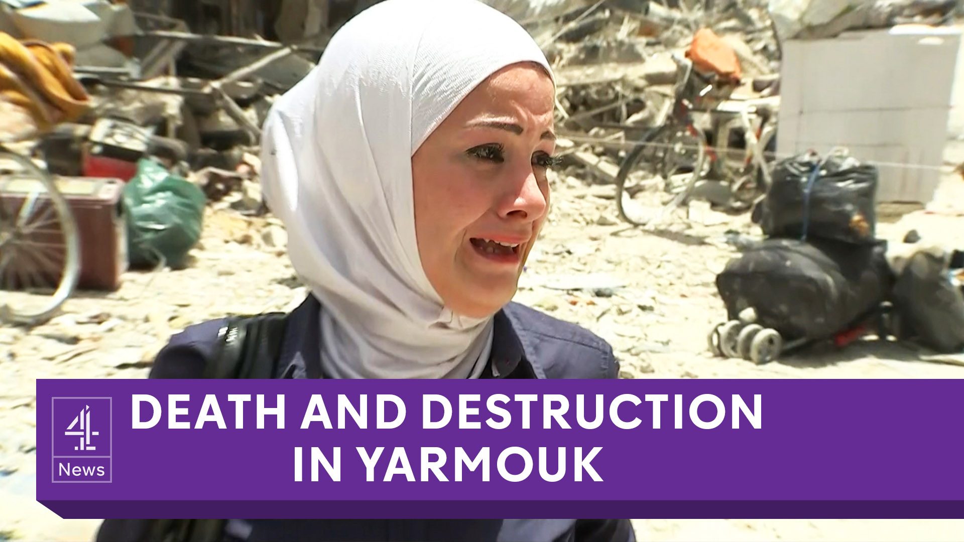 Death and Destruction in Yarmouk: Inside Syria’s largest Palestinian ...