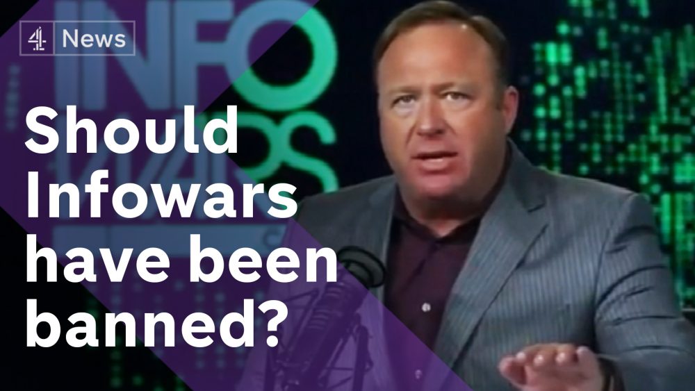 Infowars: Should it have been banned on social media? (Debate ...