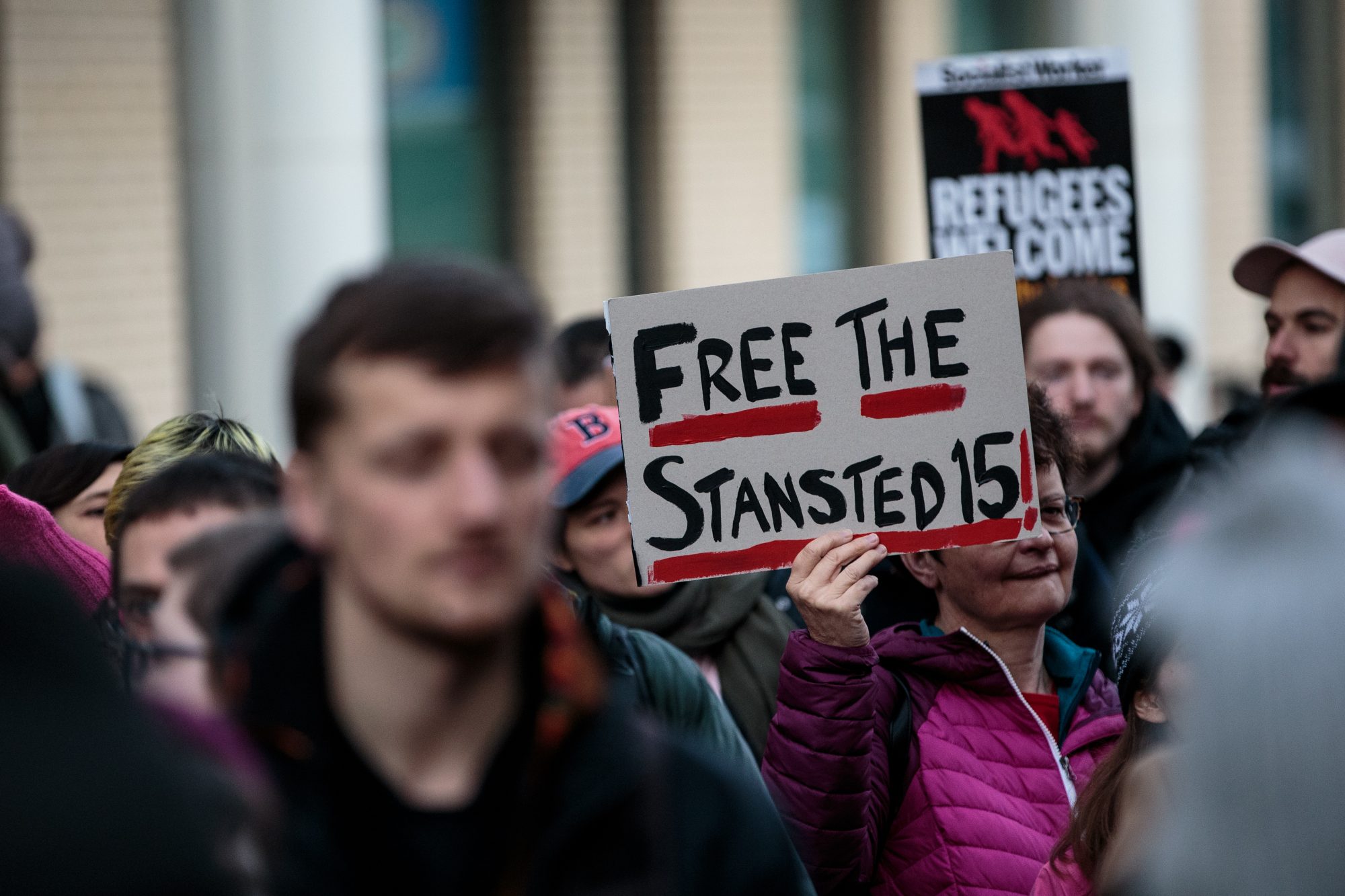 Stansted protesters who chained themselves to plane spared jail ...