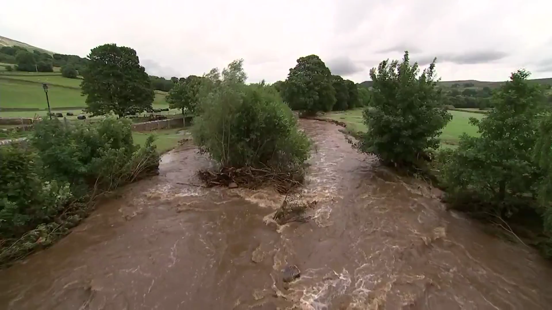 Homes and businesses flooded as torrential rain hits Yorkshire Dales ...