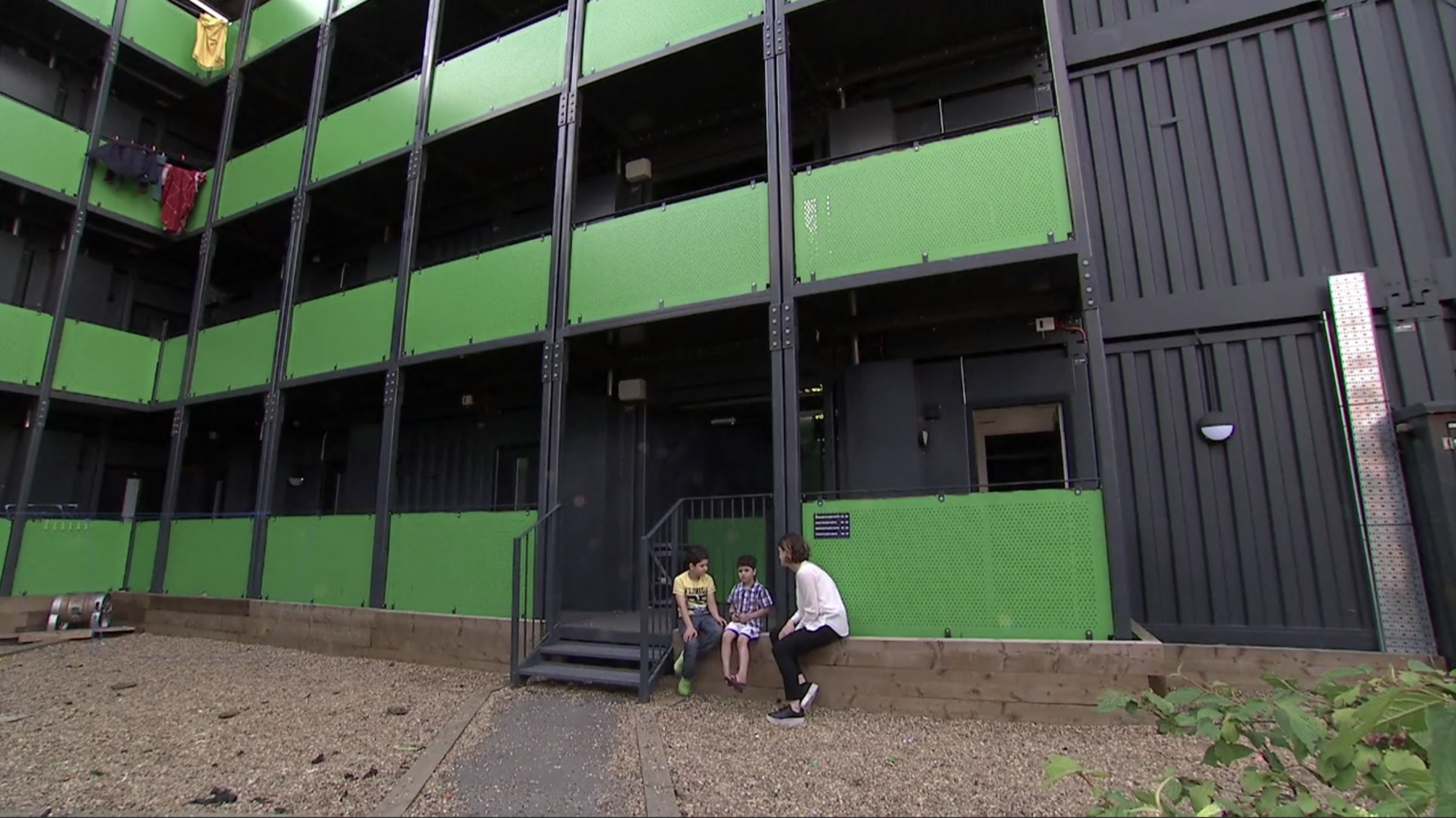 Thousands of homeless children living in converted shipping containers ...