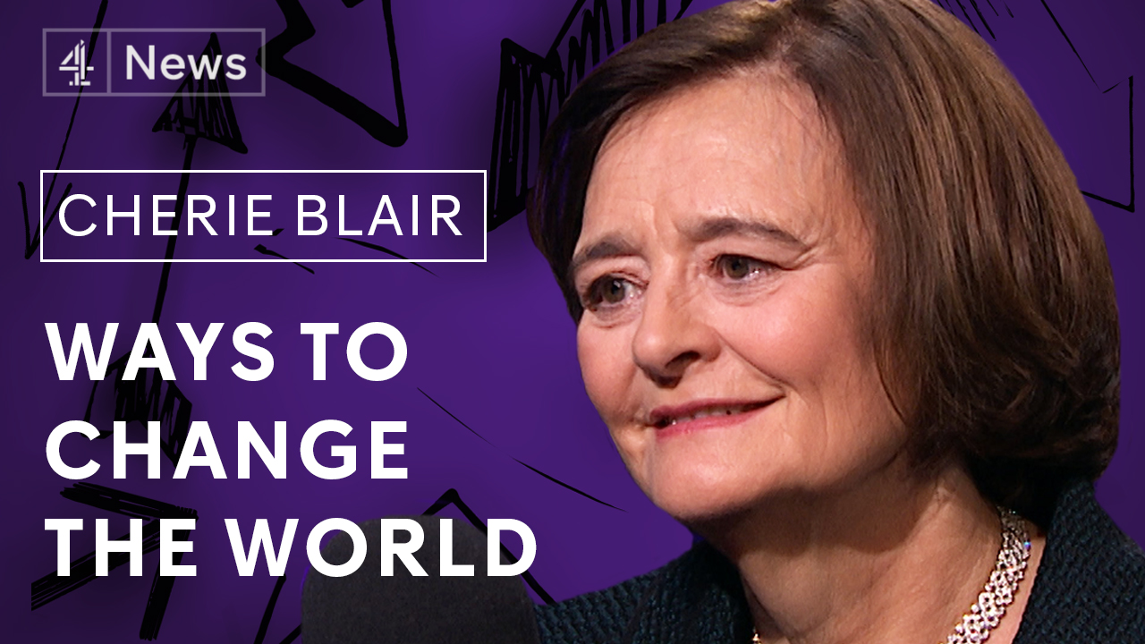 Series 3 Episode 22 Cherie Blair Channel 4 News