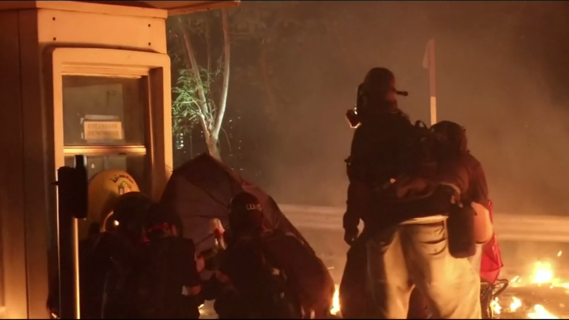 Hong Kong on ‘brink of total collapse’ as police and protesters clash ...