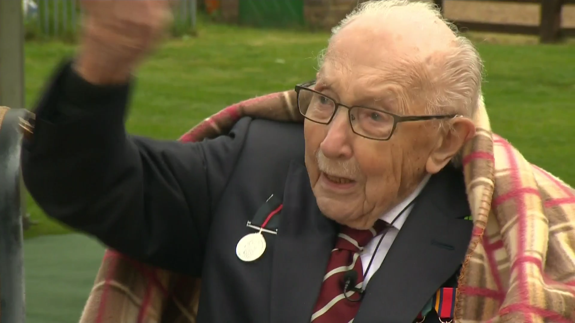 Captain Tom celebrates his 100th birthday – after raising millions for ...