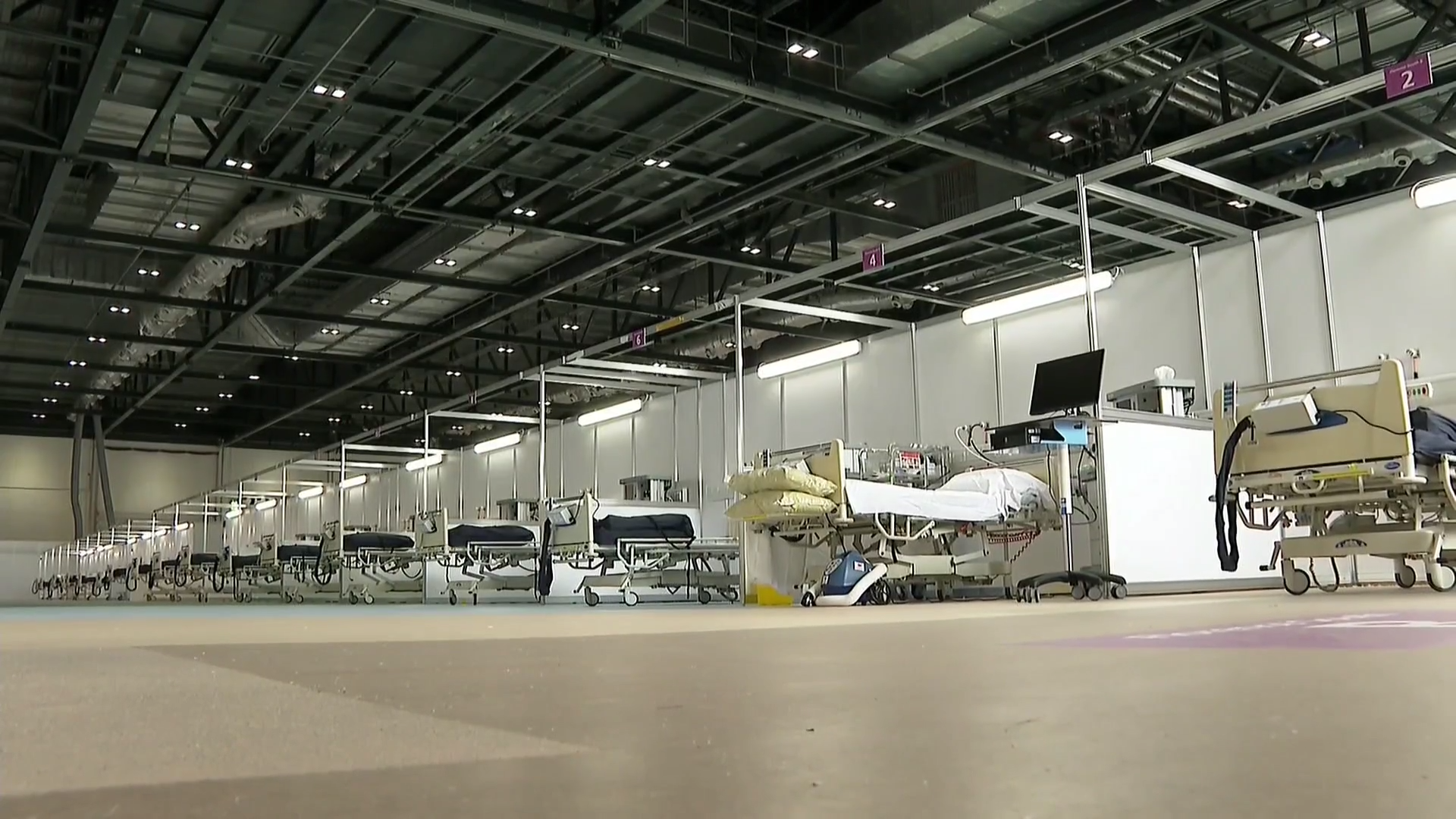 London NHS Nightingale to be put on standby as coronavirus ...