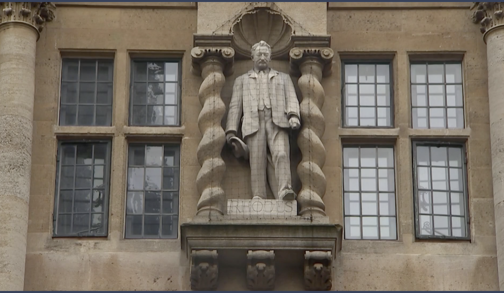 Oxford college to remove controversial Cecil Rhodes statue – Channel 4 News