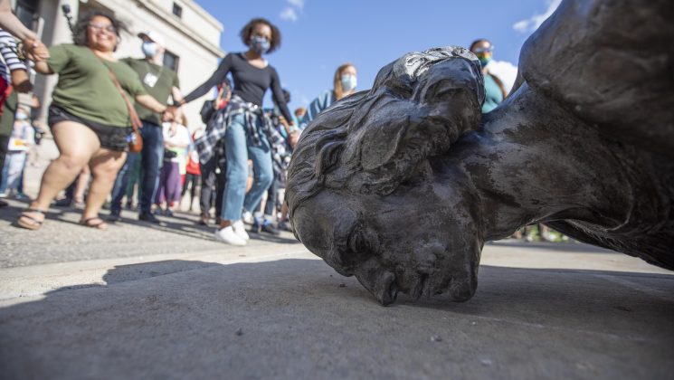 Timeline: Statues felled and vandalised following Black Lives Matter ...
