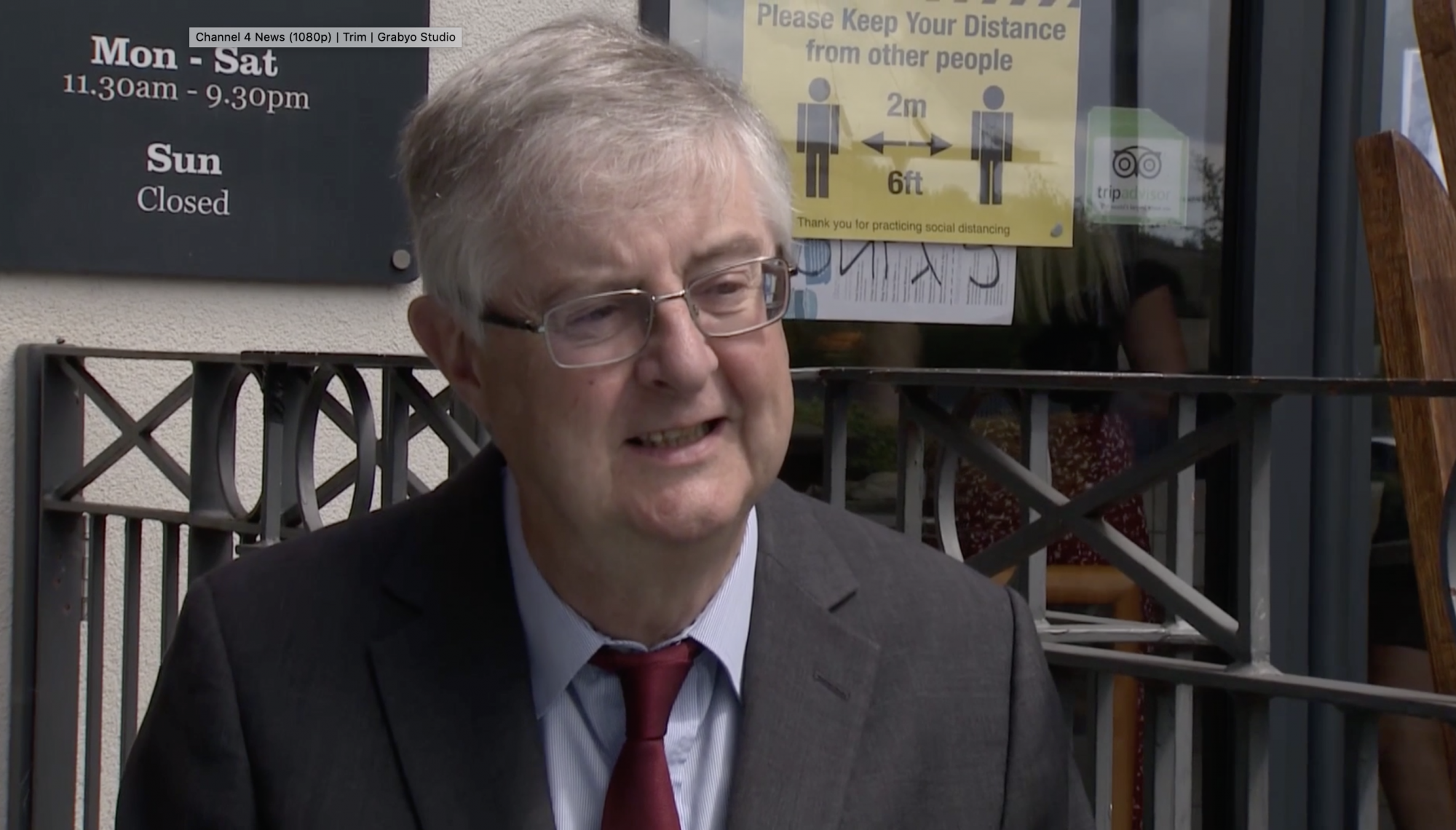 Drakeford says people in Wales should not travel to parts of north-west ...