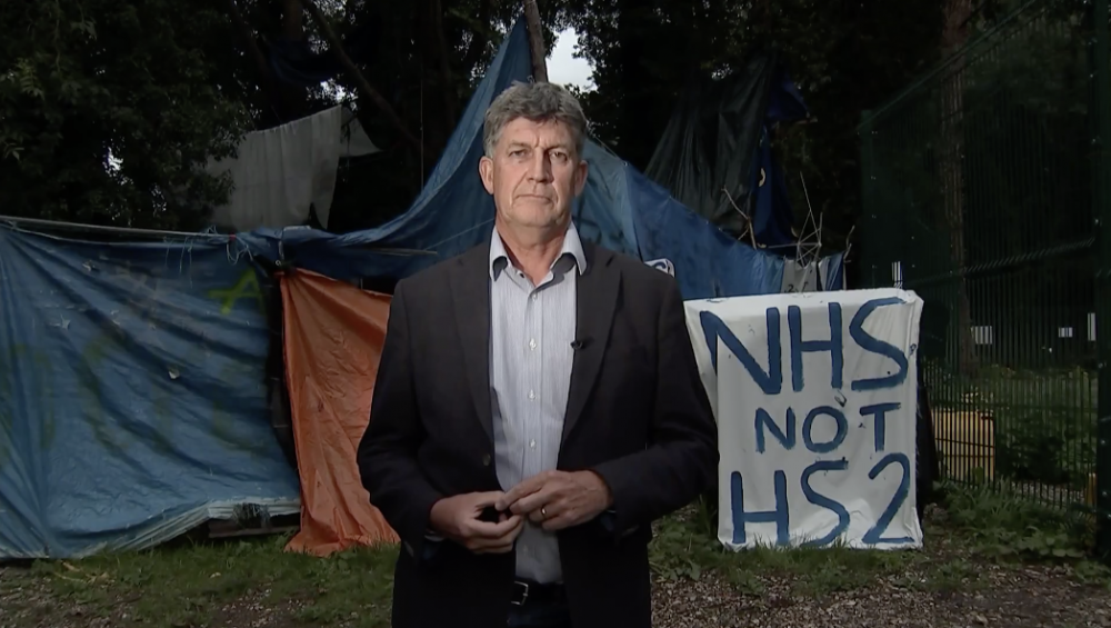 HS2: Construction starts on rail project as protests continue over ...