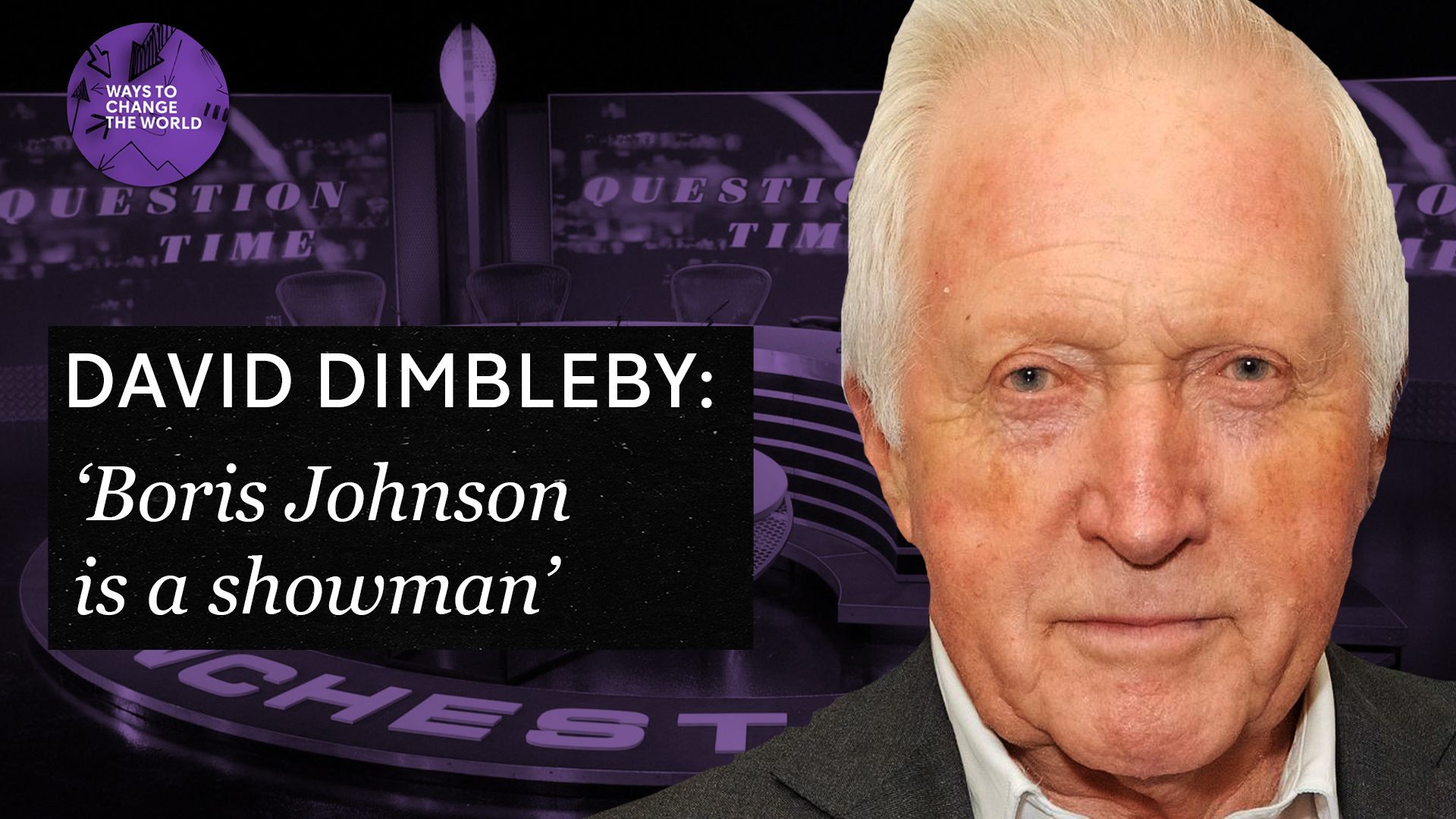 Series 6, Episode 16: David Dimbleby – Channel 4 News