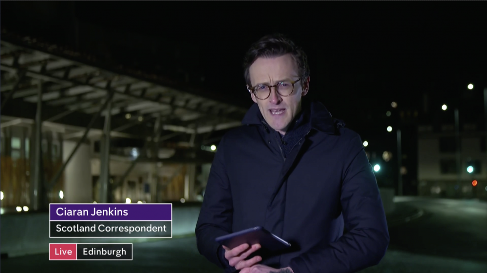 Ciaran Jenkins, Scotland Correspondent – Channel 4 News