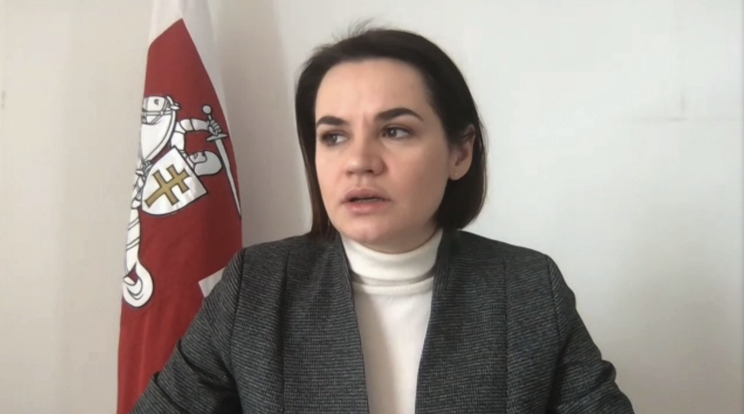 Belarus opposition leader says she won’t return until safety guaranteed ...