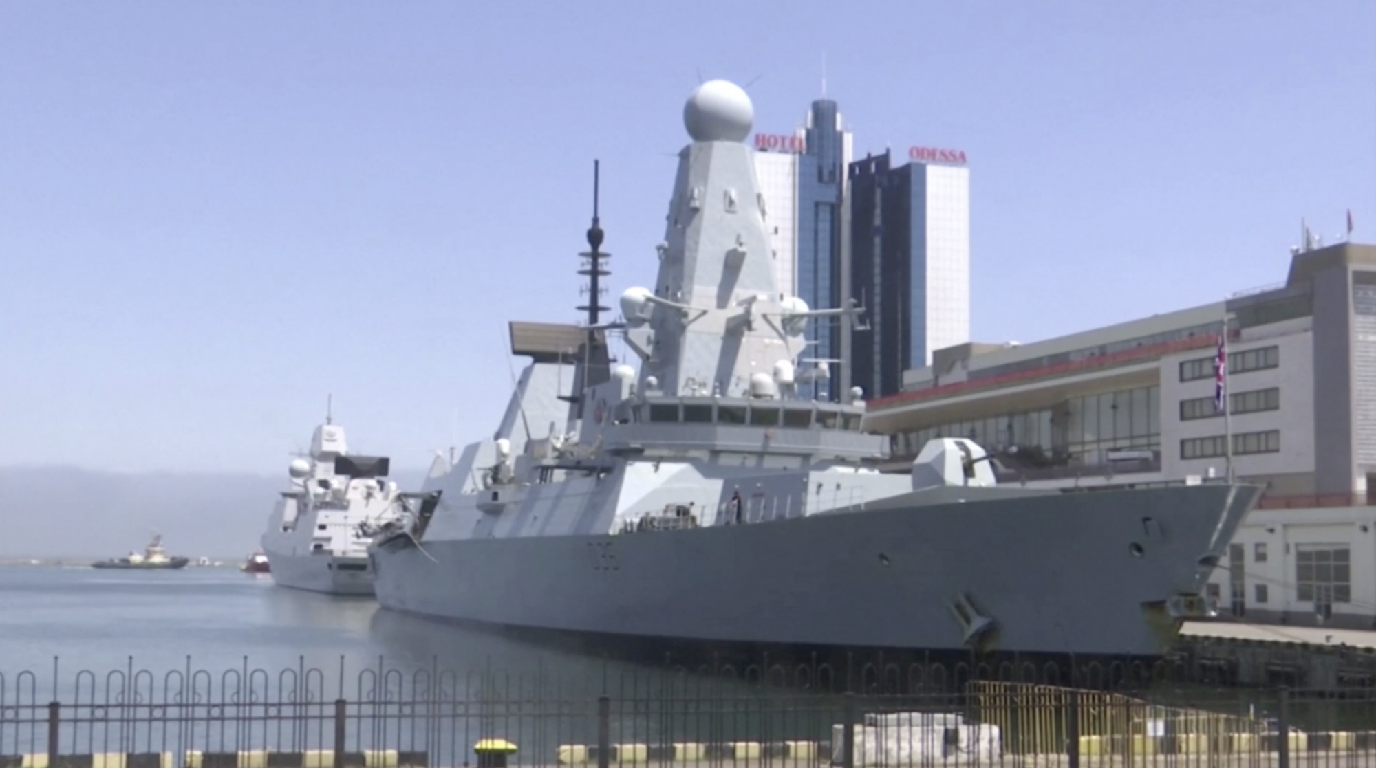 UK denies Russia fired warning shots at British destroyer in Black Sea ...